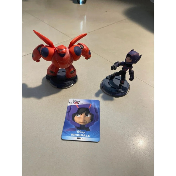 Disney Infinity | Other | Disney Infinity Big Hero 6 And Baymax Figures ...